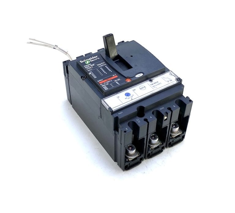 Schneider Electric NSX160F 3 Pole 160 Amp 600 Vac Compact Breaker ...