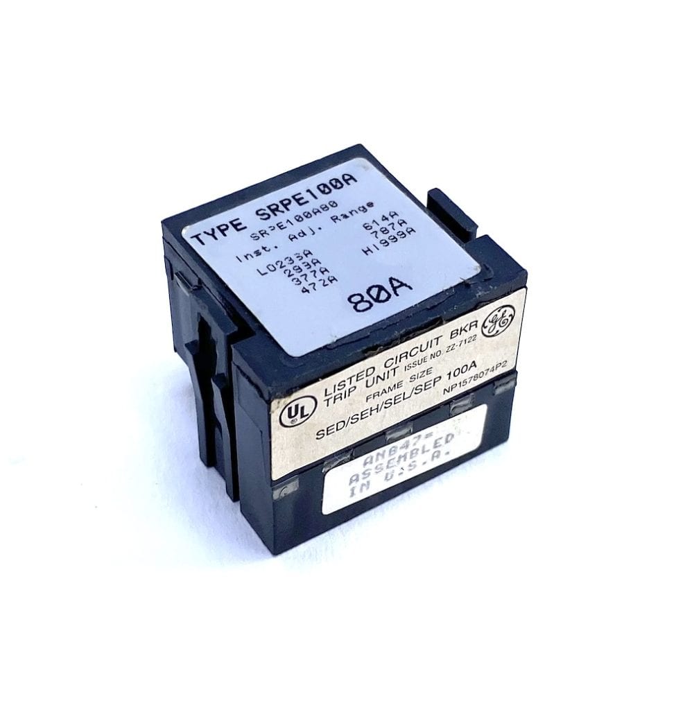 General Electric SRPE100A80 80 Amp Rating Plug | Electrical Power and ...