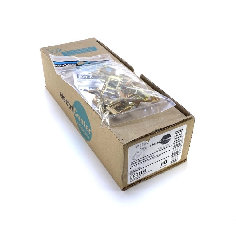 electriCenter Siemens ECQLD3 Handle Blocking Device (NIB)(Qty 80 ...