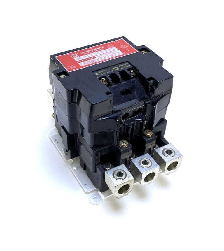 Square D 8903SV02 200 Amp Lighting Contactor w/120 Vac Coil ...