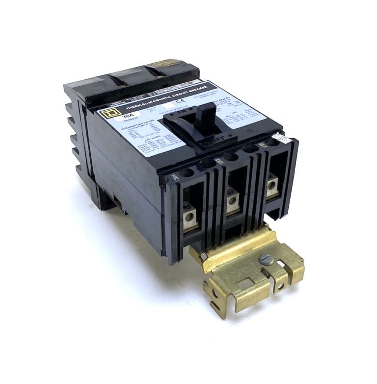 Square D FA36030 3 Pole 30 Amp 600 Vac I-Line Circuit Breaker