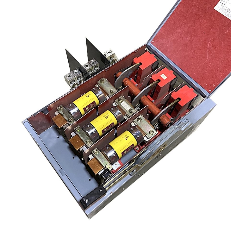 Square D QMB-326MW 3 Pole 600Amp 240Vac Fusible PanelBoard Switch