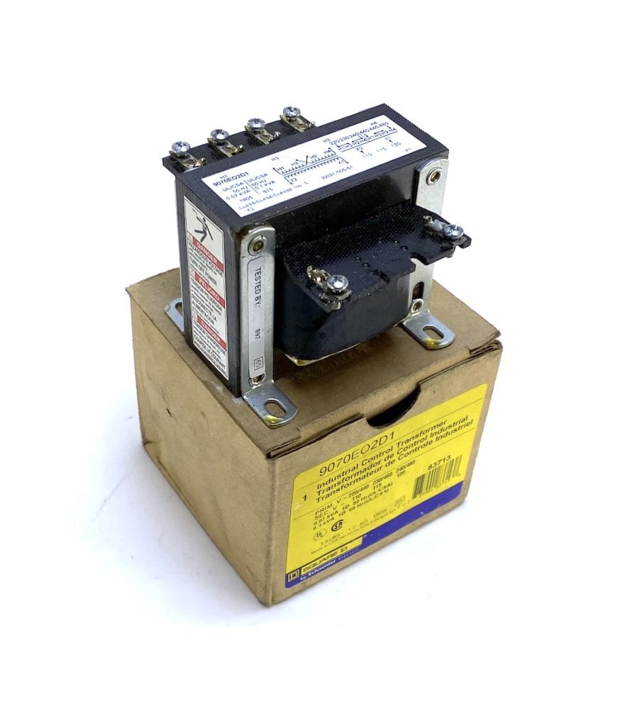 Square D 9070EO2D1 240/480-120 Vac Ind. Control Transformer (NIB)