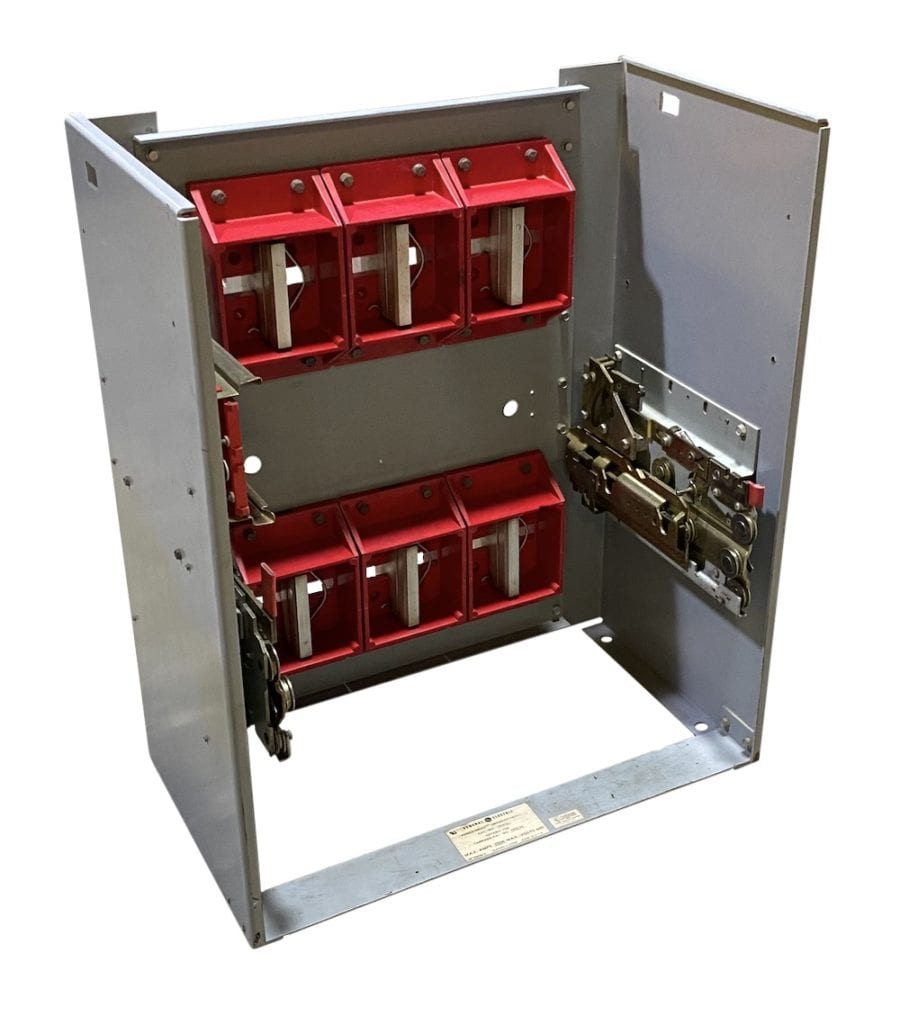 General Electric TPDF25 2500 Amp 600Vac Power Break Drawout Frame