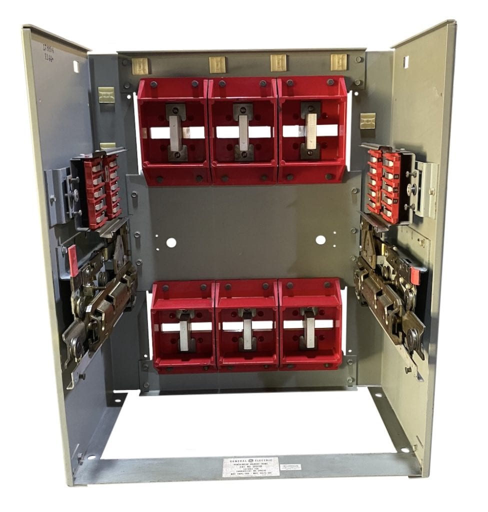 General Electric TPDF16E 1600 Amp 600V Power Break Drawout Frame