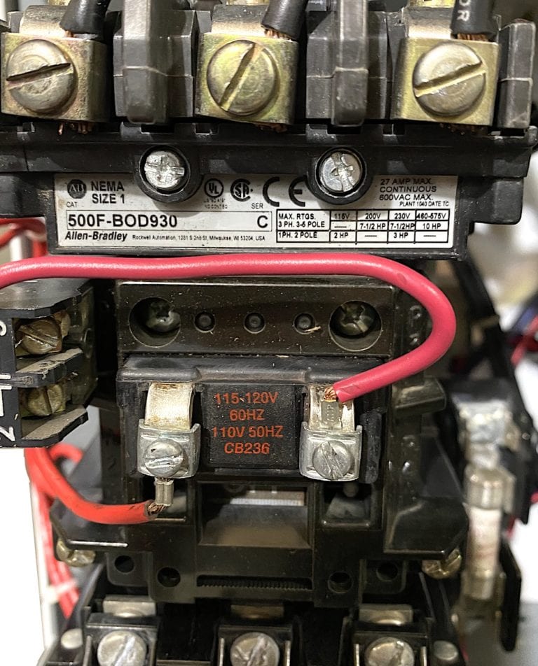 Allen Bradley 2113B-BDBD Size 1 MCCB w/50 Amp Circuit Breaker ...