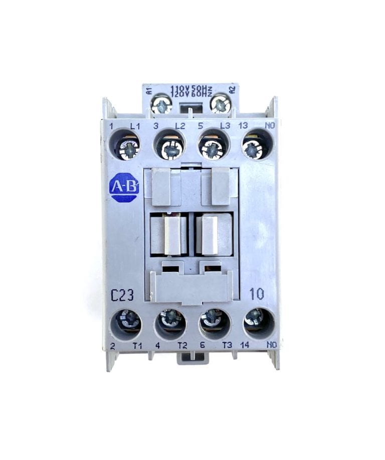 Allen Bradley 100-C23*10 Series C Contactor w/120 Vac Coil