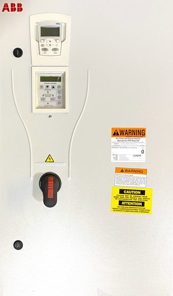 ABB ACH550-BCR-038A 3 Phase 380-480 Vac 38 Amp 25 HP VFD Drive