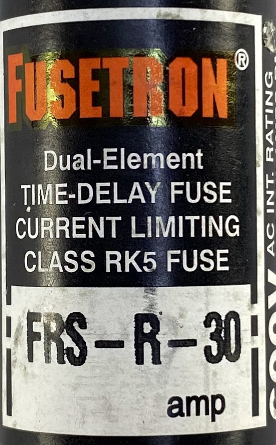 Fusetron FRS-R-30 30 Amp Current Limiting Fuses (New) (Box of 9)
