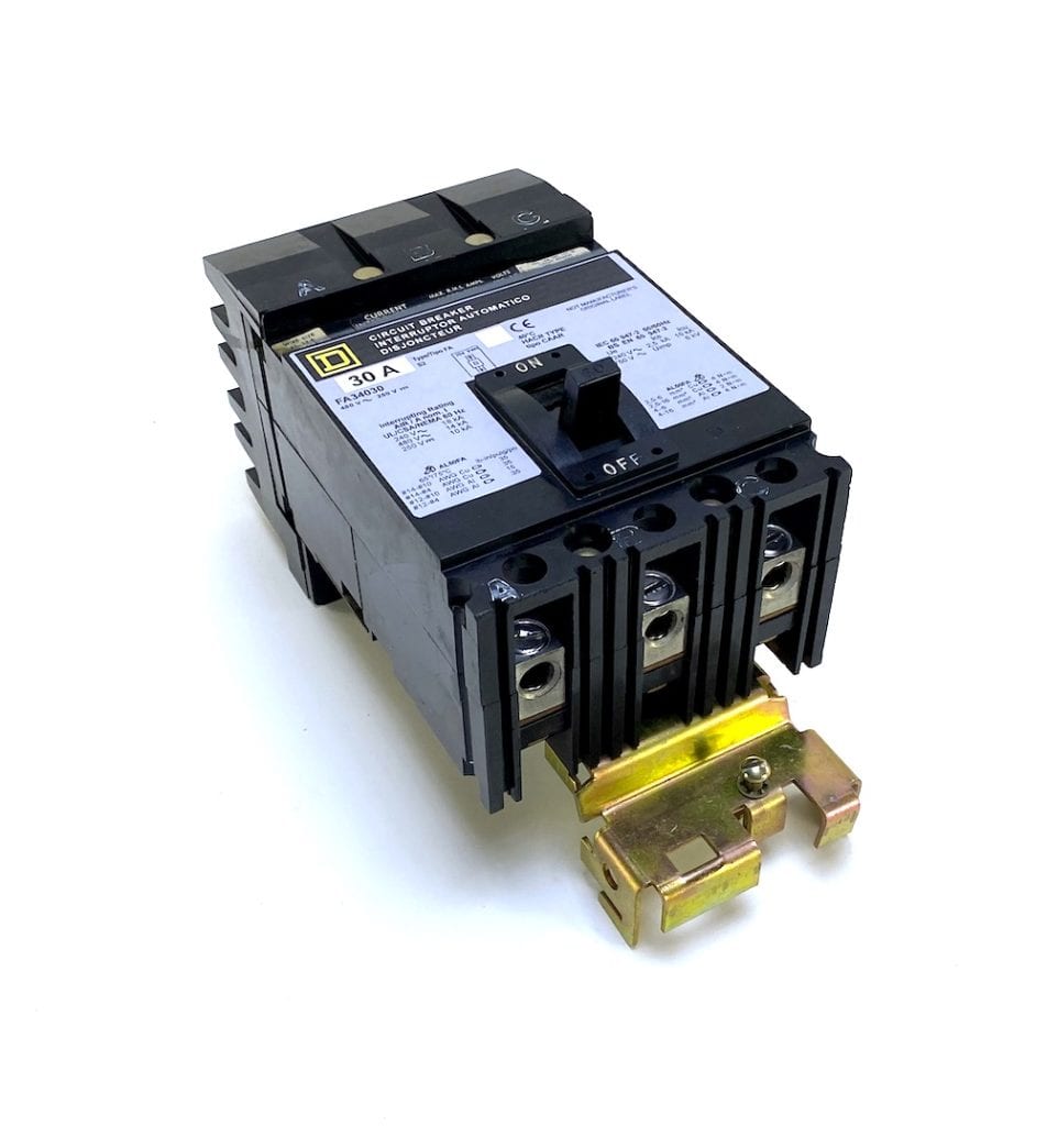 Schneider Electric NSX250F 3 Pole 250 Amp 600 Vac Compact Breaker ...