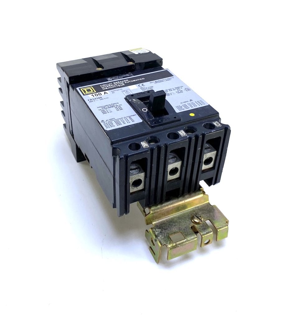 Eaton 3 Phase 480 V Delta 100 Amps 3 Wire Type 3R Main Breaker Panel ...