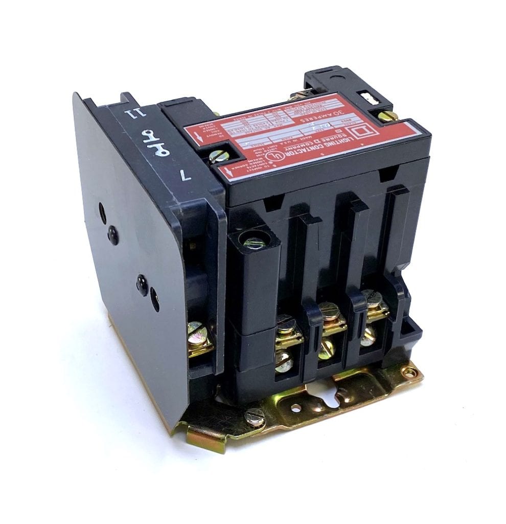 Square D 8903SMO 3 Pole 30A Lighting Contactor w/120V Coil (NIB)
