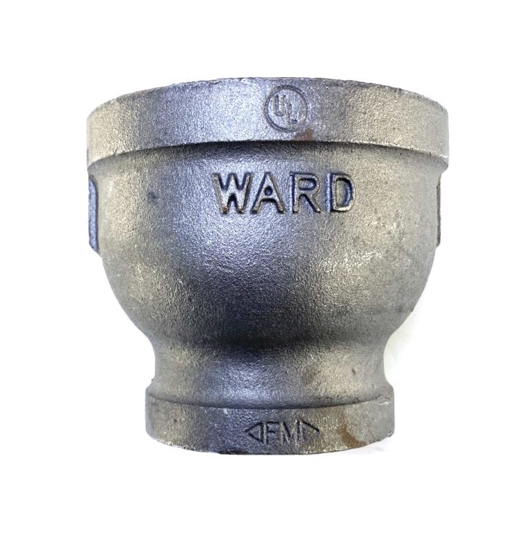 Ward Manufacturing 3x2 Malleable Iron Pipe Reducer (New Box of 8)