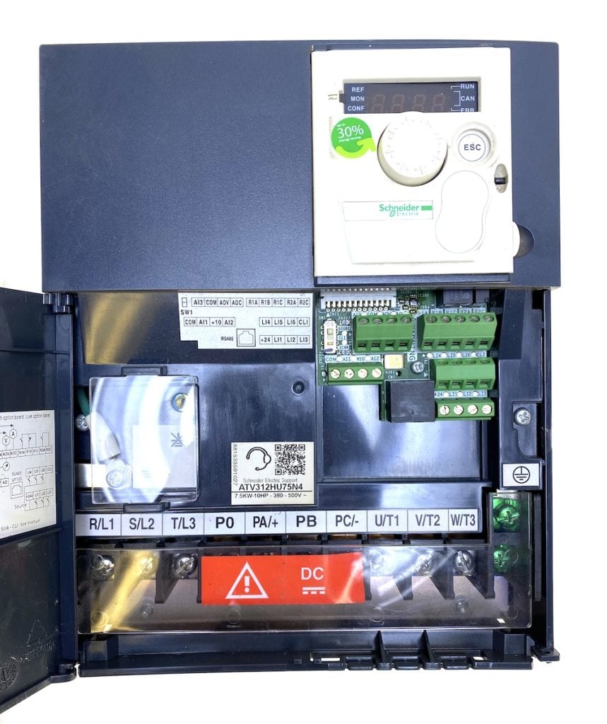 Altivar Schneider Electric ATV312HU75N4 7.5 kW 10HP V5.1 Inverter
