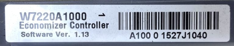 Honeywell W7220A1000 Economizer Controller w/Actuator + Sensors