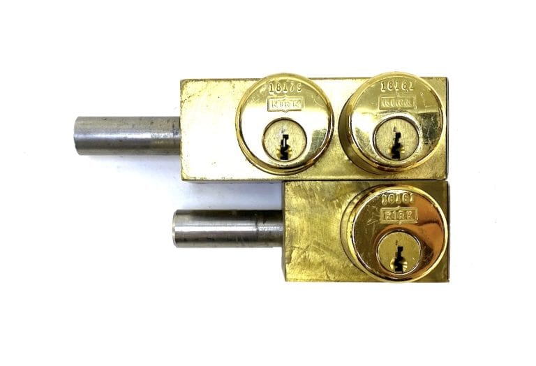 ABB 528408 Double + Single Kirk Key Interlocks w/2 Keys