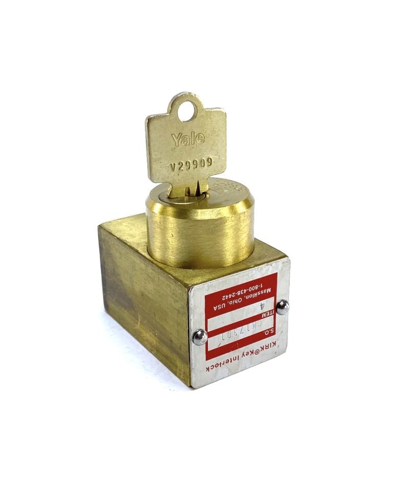 Yale 25555 Kirk Key Interlock w/Key + Mounting Screws