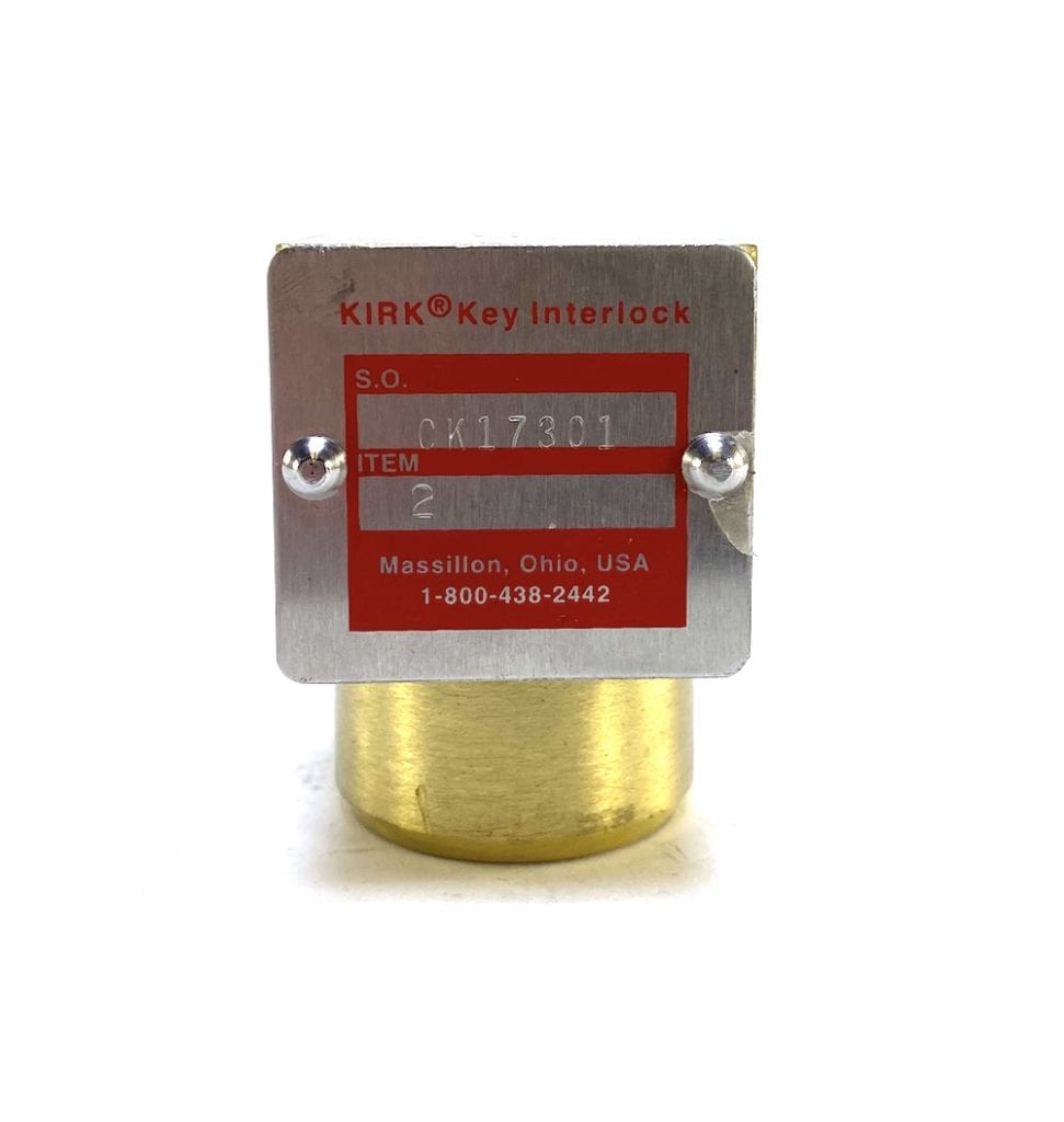 KIRK CK17301-2 Kirk Key Interlock w/Key (No Mounting Bolts)