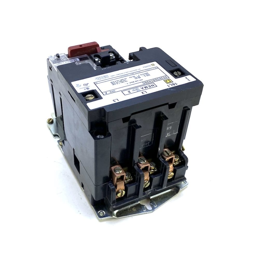 Square D 8536SD01H20S Size 2 Starter w/S.S. Overload - (Series F)