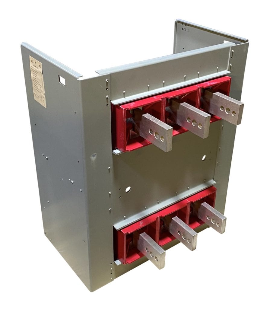 General Electric TPDF16 1600 Amp 600Vac Power Break Drawout Frame