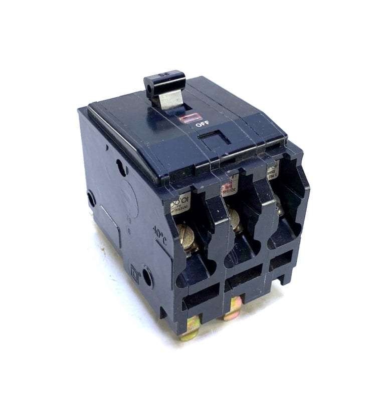 Square D QOB330 3 Pole 30 Amp 240V Bolt-On Circuit Breaker (New)