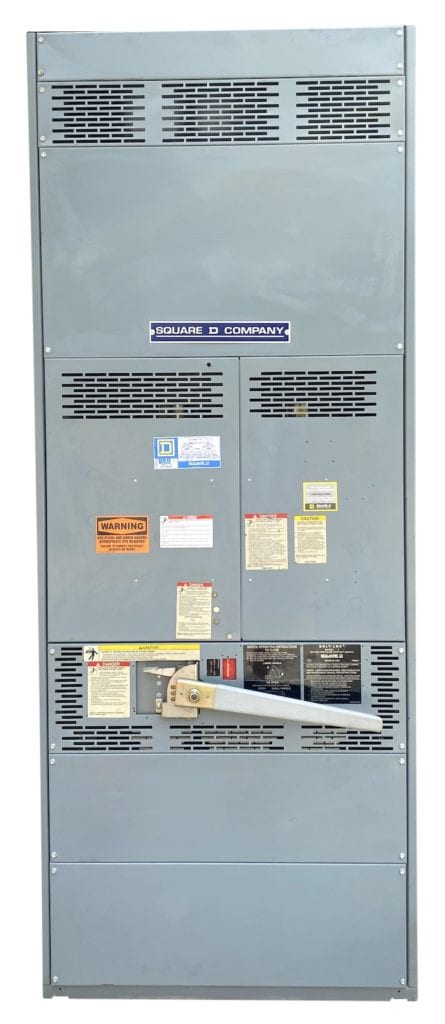 Square D QED 3 Phase 3 Wire 2000A 480/277V Switchboard w/Bolt-Loc