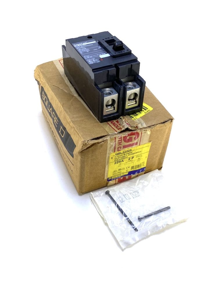 Square D QBL22225 2 Pole 225 Amp 240 Vac PowerPact Breaker (NIB)