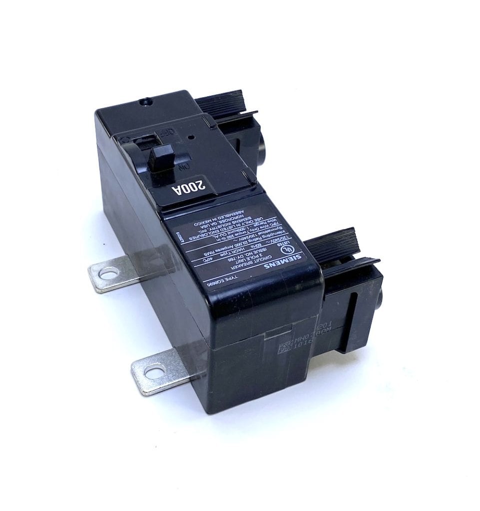Siemens MBK200A 2 Pole 200 Amp 120/240 Vac Circuit Breaker (NIB)