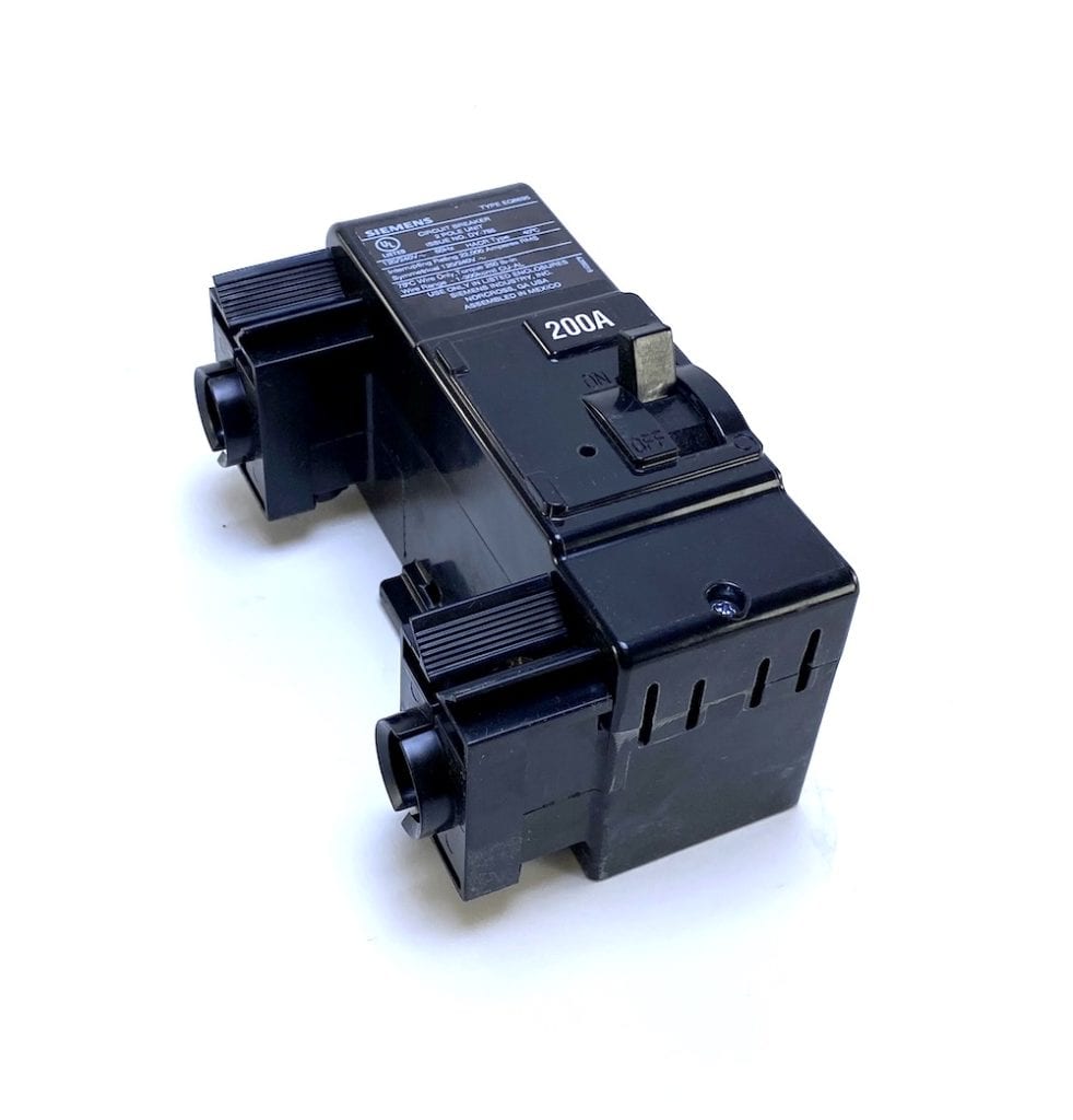 Siemens MBK200A 2 Pole 200 Amp 120/240 Vac Circuit Breaker (NIB)