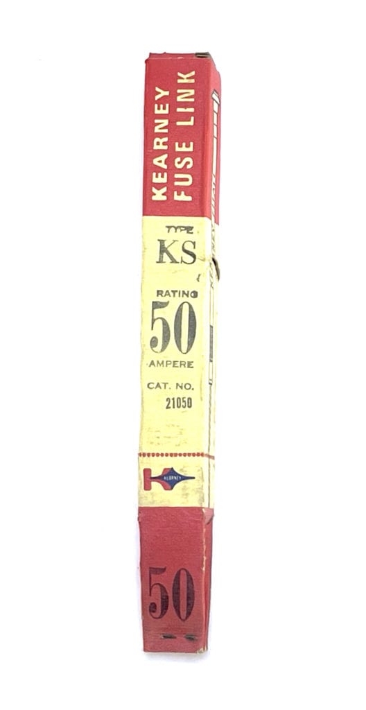Kearney 21050 Type KS 50 Ampere Pul-Tab Fuse Links (New Box Of 5)