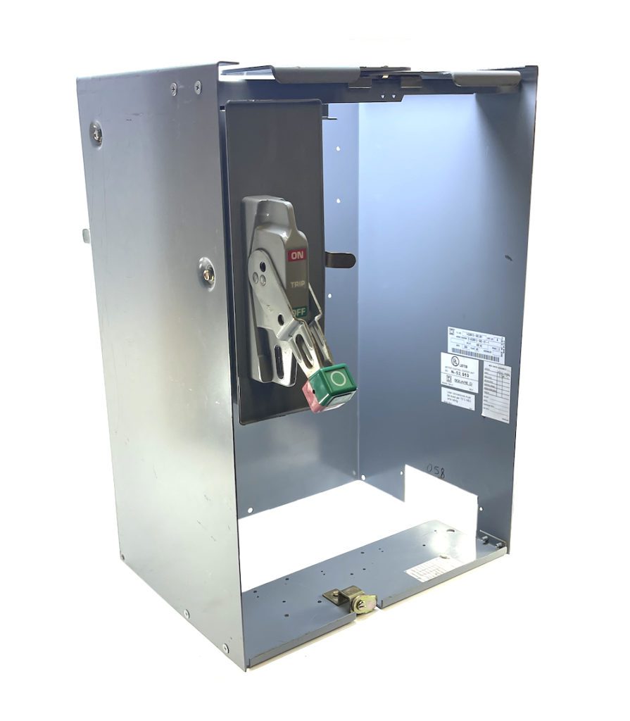 Square D LA-400-AWK Type 3R 400 Amp 600 Vac Enclosure w/Breaker ...