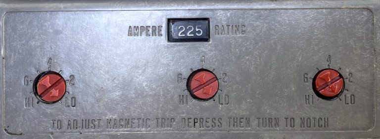 Westinghouse HKA3225F 3 Pole 225 Amp 600 Vac Circuit Breaker