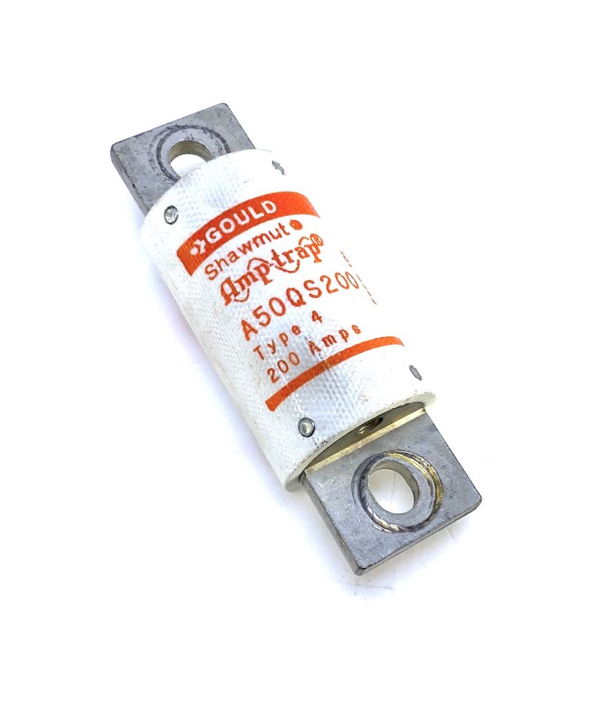 Gould A50QS200 Shawmut Type 4 200 Amp Amptrap Fuses (Set of 3)