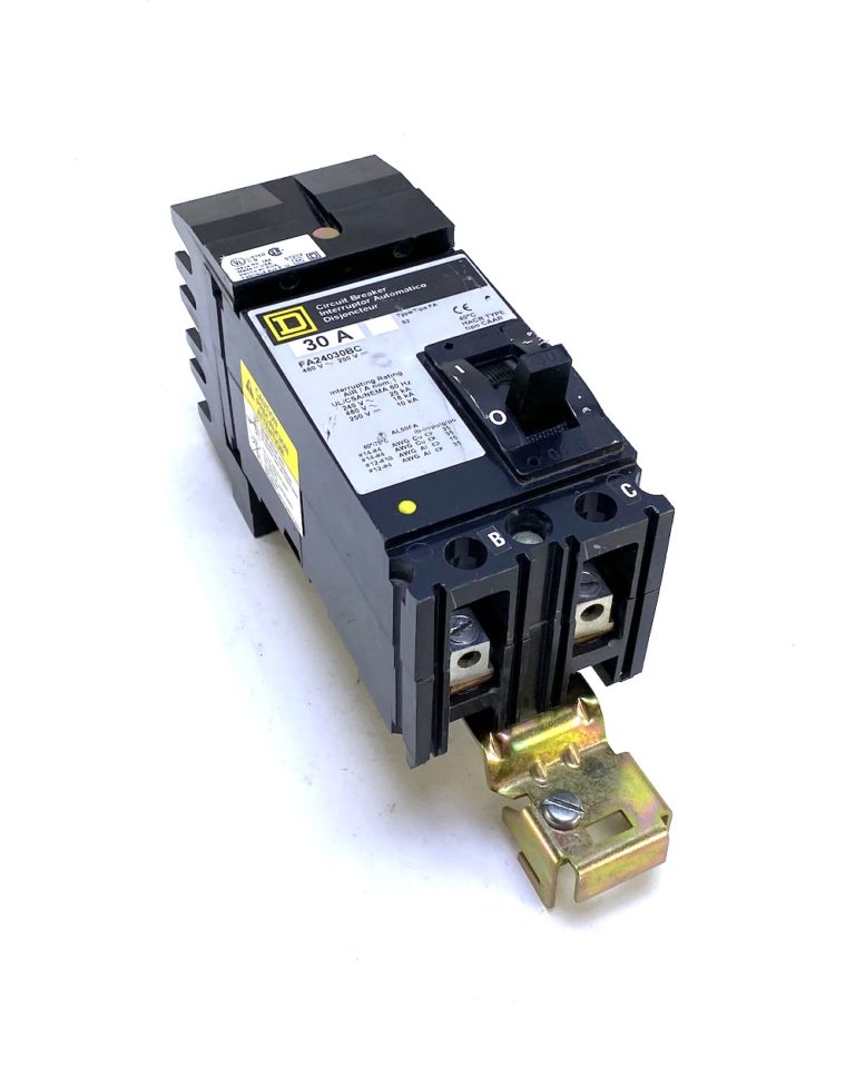 Square D FA24030BC 2 Pole 30 Amp 480V I-Line Breaker (BC Phases)