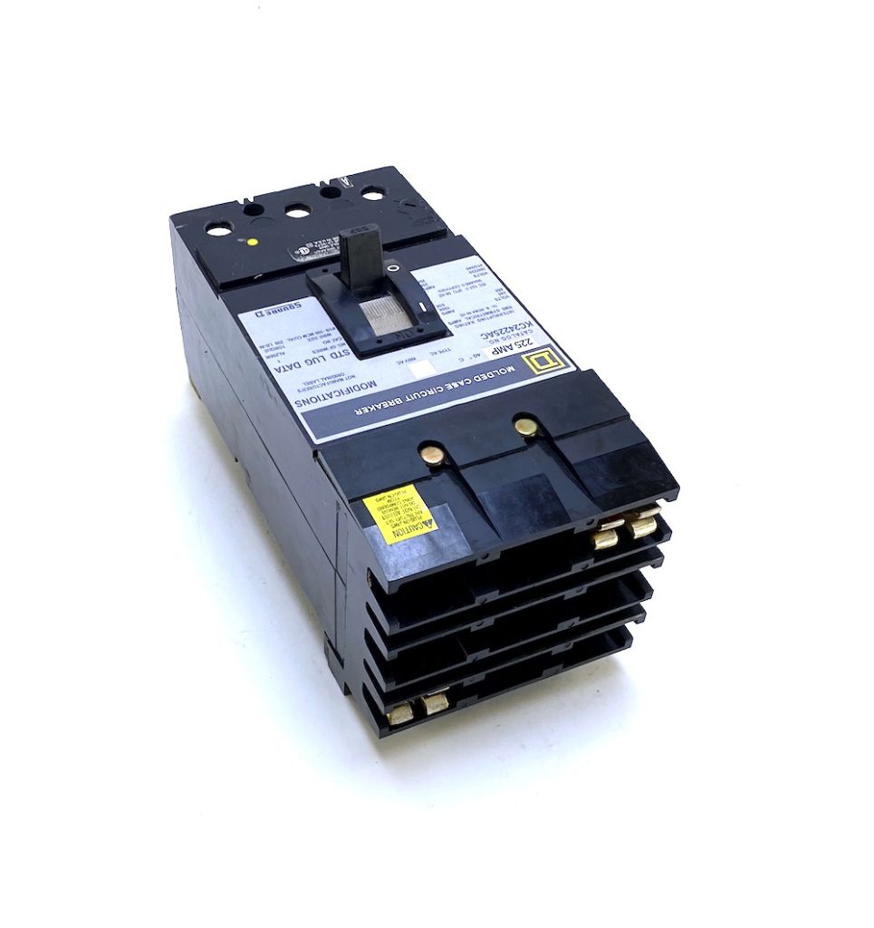 Square D KC24225AC 2 Pole 225 Amp 480V I-Line Breaker (AC Phases)