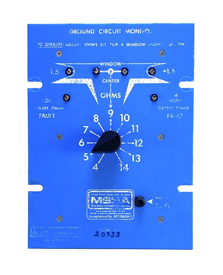 Atkinson Ground Circuit Monitor w/Mounting Bolts (Text Faded)