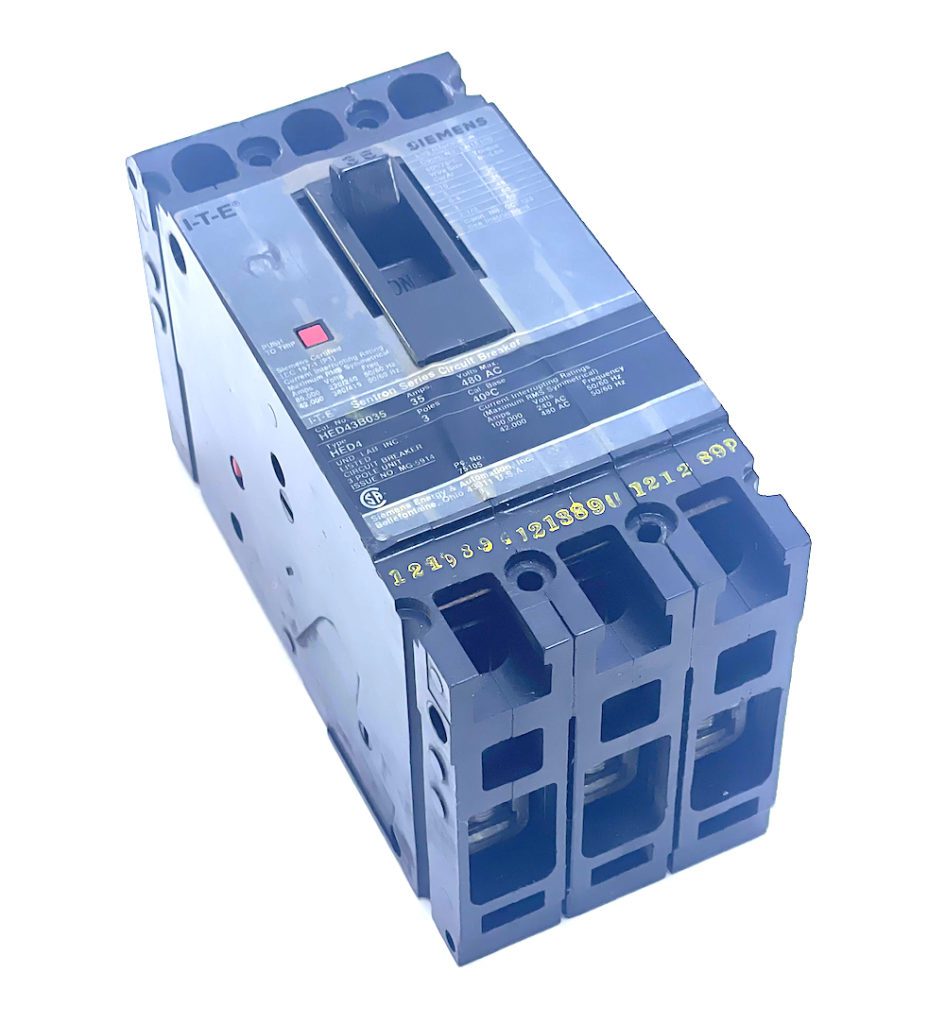 ITE | Siemens HED43B035 3 Pole 35 Amp 480 Vac Circuit Breaker