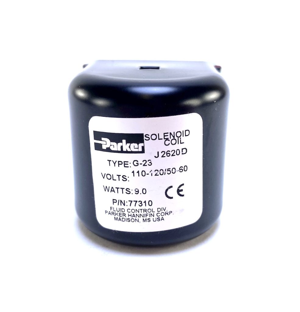 Parker G-23 110-120 Vac 9W Normally Closed Coil Assembly (NIB)