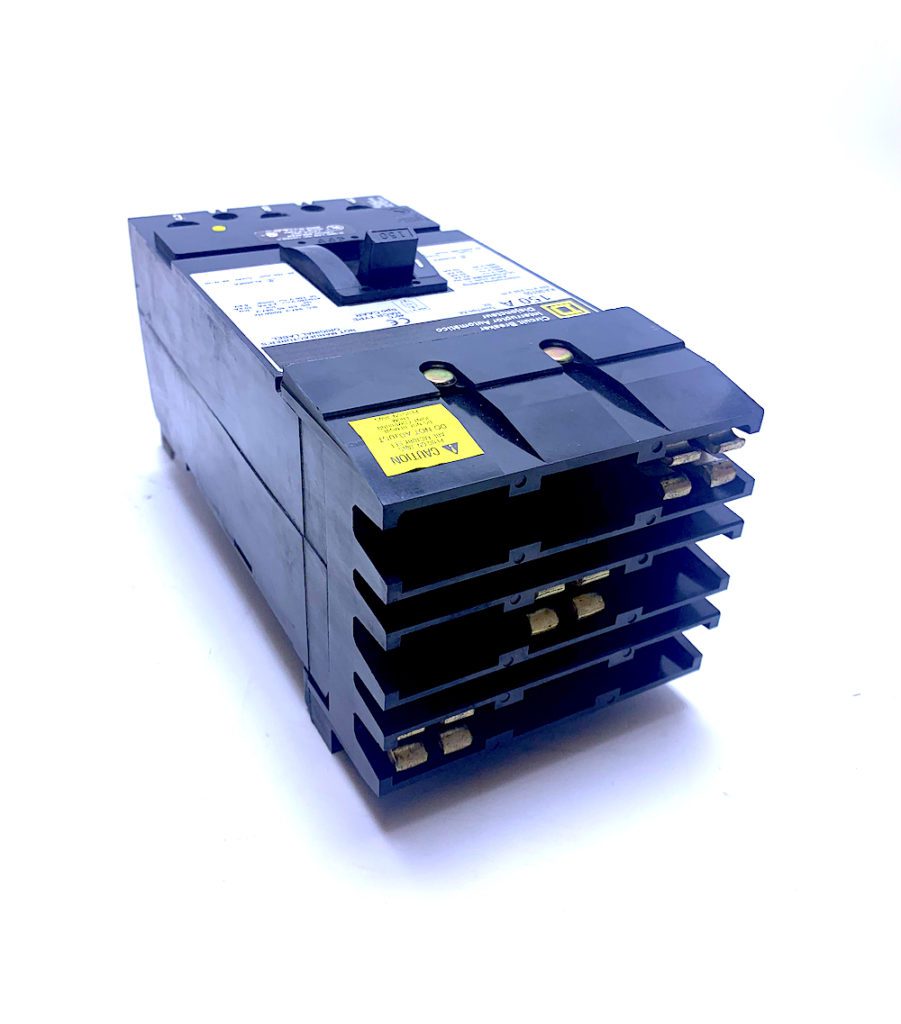 Square D KA36150 3 Pole 150 Amp 600 Vac I-Line Circuit Breaker