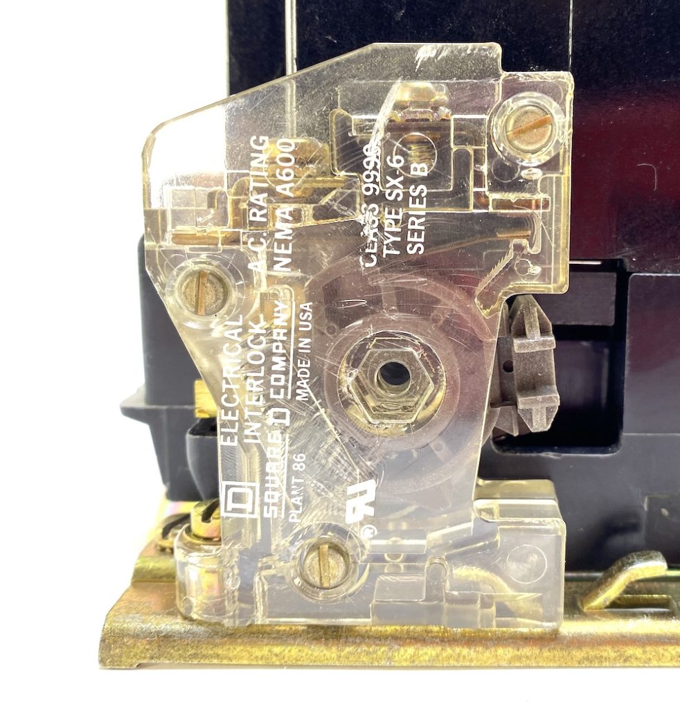 Square D 8536SDO1 Size 2 3 Pole 600V Motor Starter w/120 Vac Coil