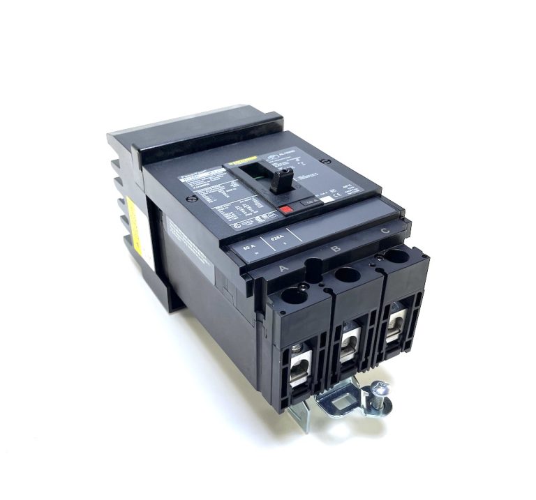 Square D HJA36050 3 Pole 50 Amp 600 Vac I-Line PowerPact Breaker