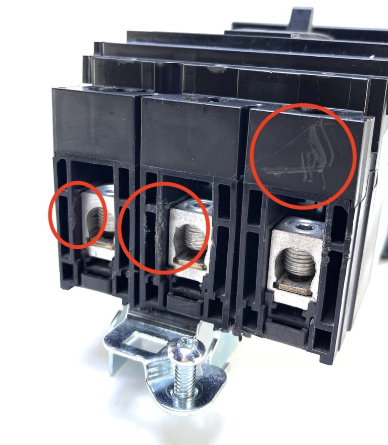 Square D HJA36100 3P 100 Amp 600V PowerPact I-Line Breaker (CHIP)