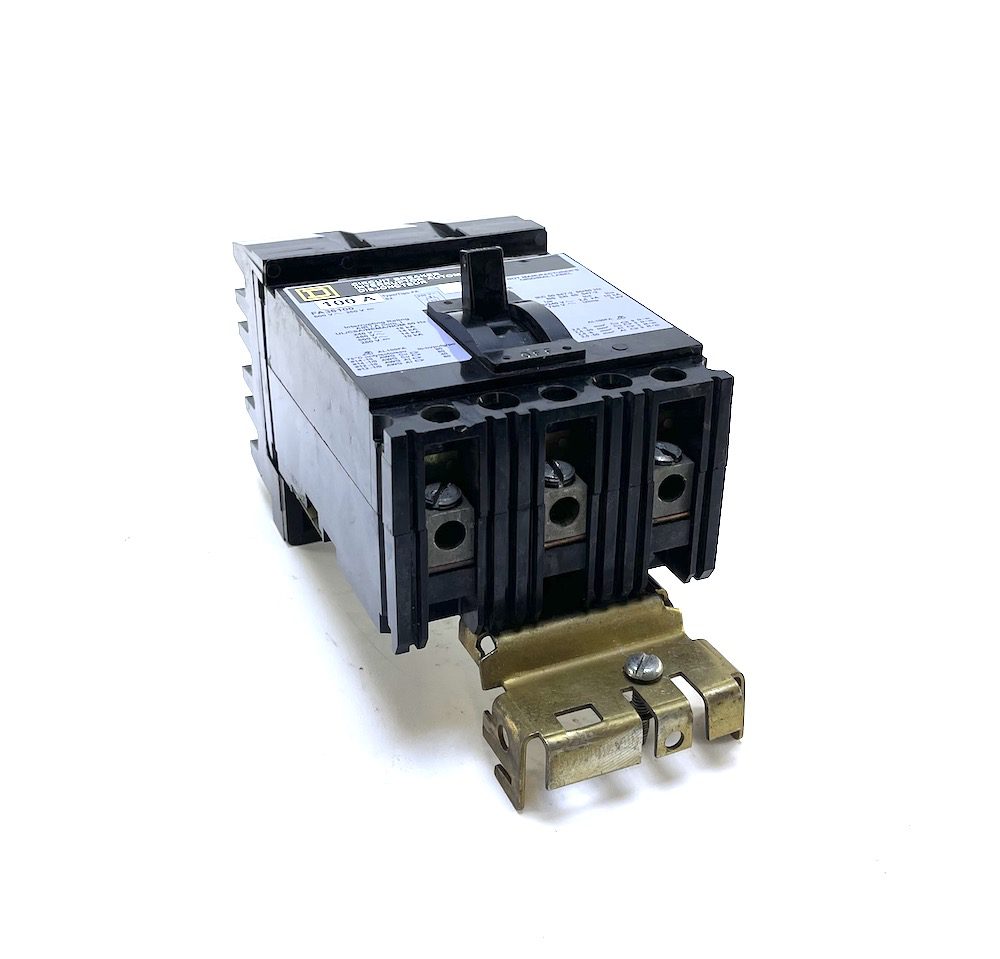 Square D FA36100 3 Pole 100A 600V I-Line Circuit Breaker (CHIP)