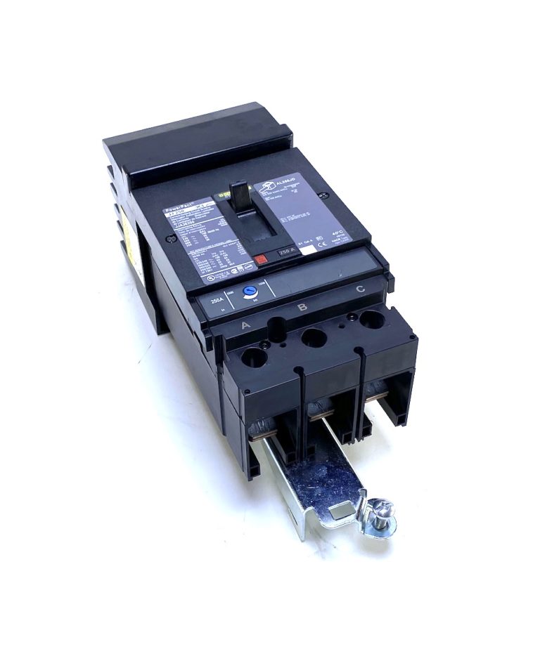 Square D JJA36250 3 Pole 250 Amp 600V PowerPact I-Line Breaker
