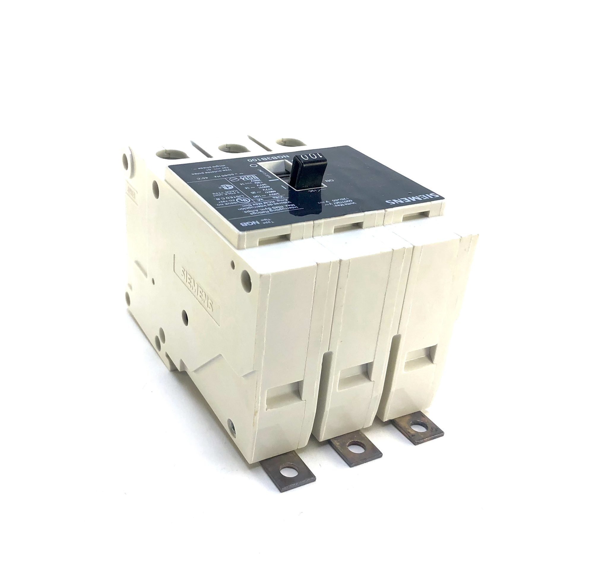 Siemens NGB3B100B 3 Pole 100 Amp 600 Vac Circuit Breaker (NIB)