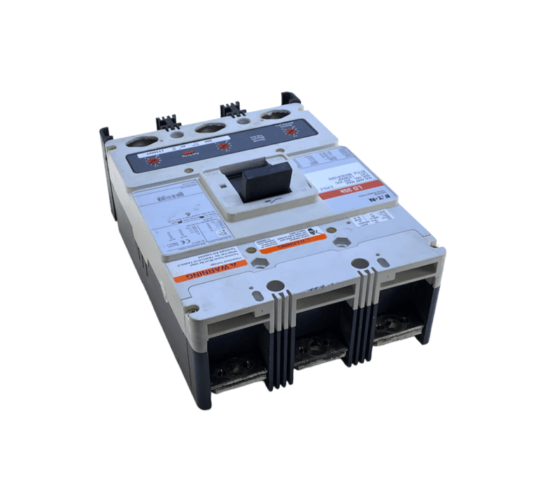 Eaton LD3600F 3 Pole 600 Amp 600 Vac Breaker w/600A Trip + 2 Auxs