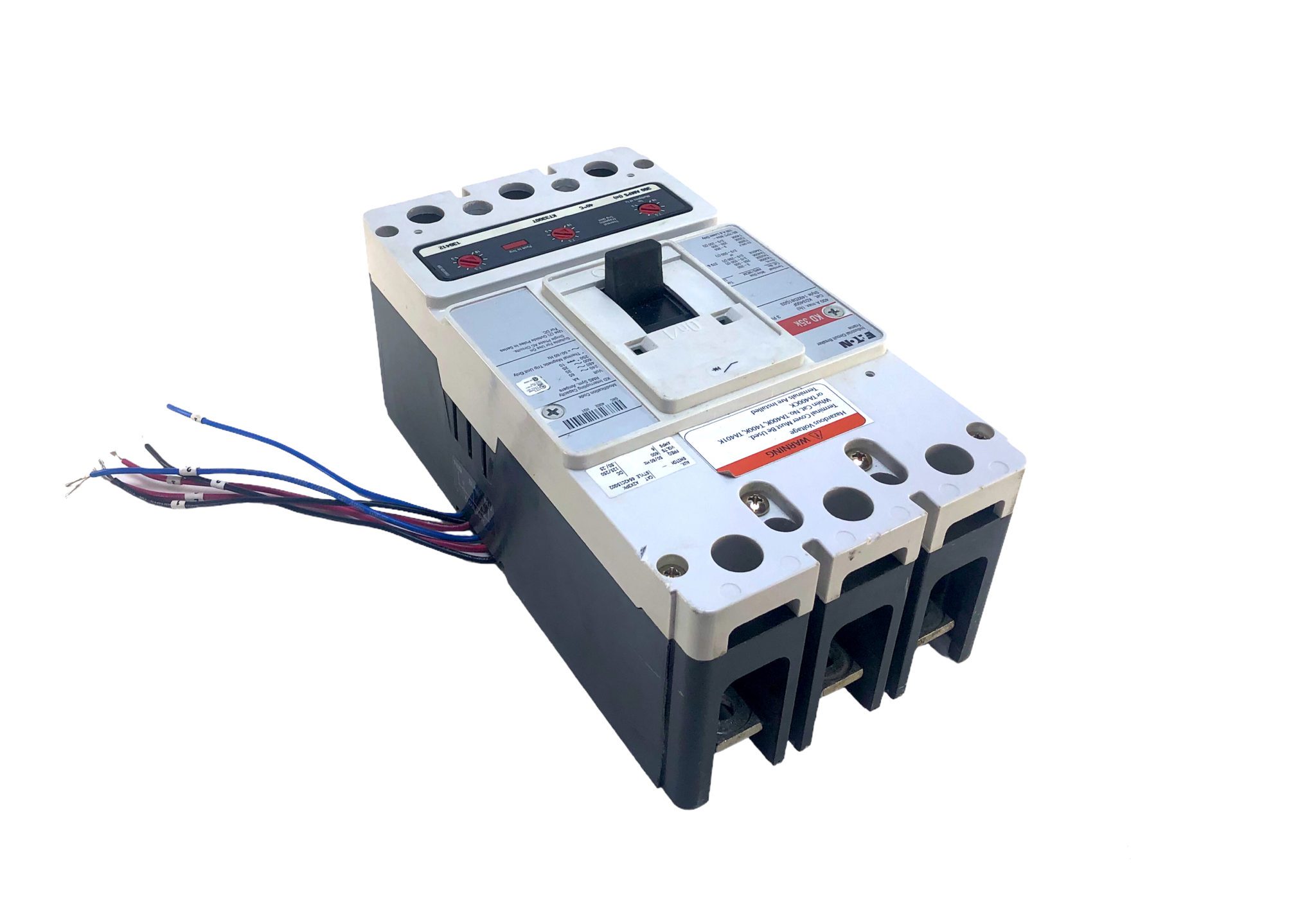 Eaton KD3400F 3 Pole 400 Amp 600 Vac Circuit Breaker w/300A Trip