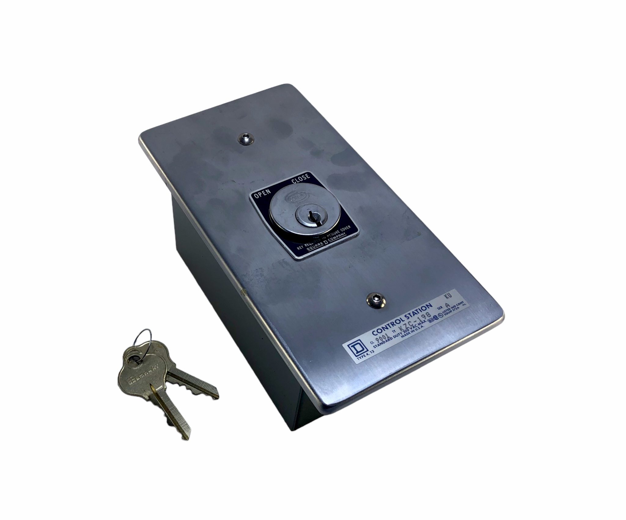 Square D 9001KZC198 300 Vac Series A Control Station (NEW) | Electrical ...