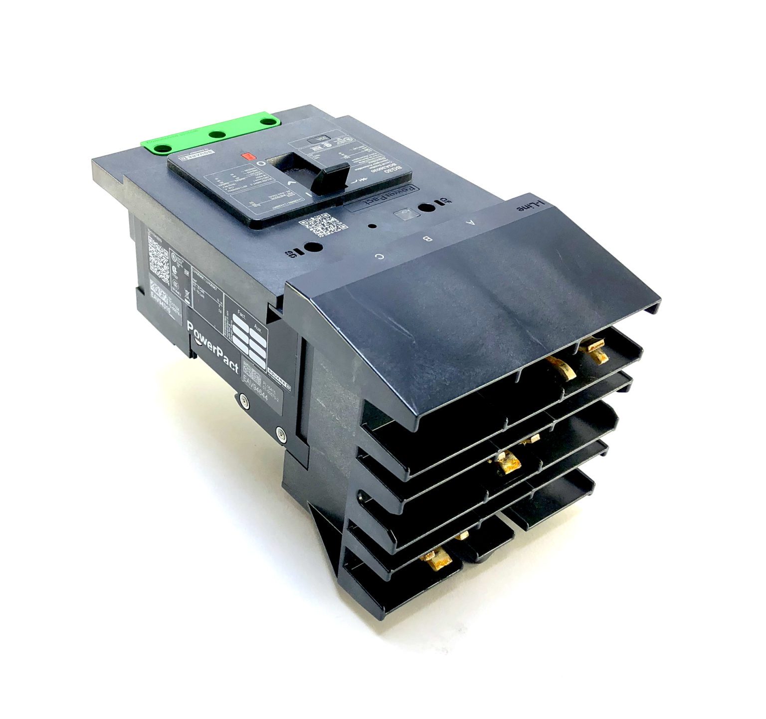 Square D BGA36030 3 Pole 30 Amp 600 Vac I-Line Power Pact Breaker