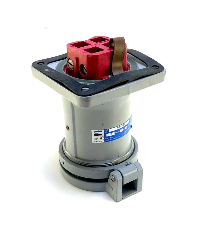 Crouse Hinds AR1042 Receptacle 100Amp 600Vac w/ Fastening Screws